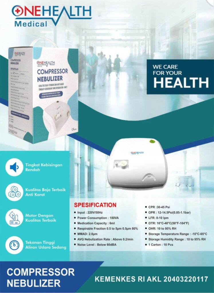 COMPRESSOR NEBULIZER – OneHealth.id